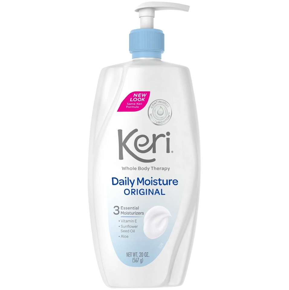 Keri Daily Dry Skin Therapy Moisture Original Body Lotion, 20 Oz | eBay