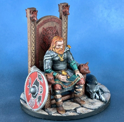 Hand-Painted Viking Jarl Figurine, Resin Miniature, Norse Warrior Statue 60mm | eBay