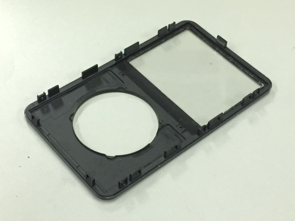 New Black Front Faceplate Face Plate Cover Housing for iPod Video 5th 5 ...