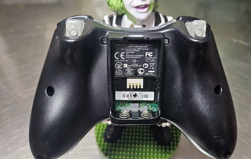 Xbox 360 transparent halo Wireless controller, Clear Translucent Back ...