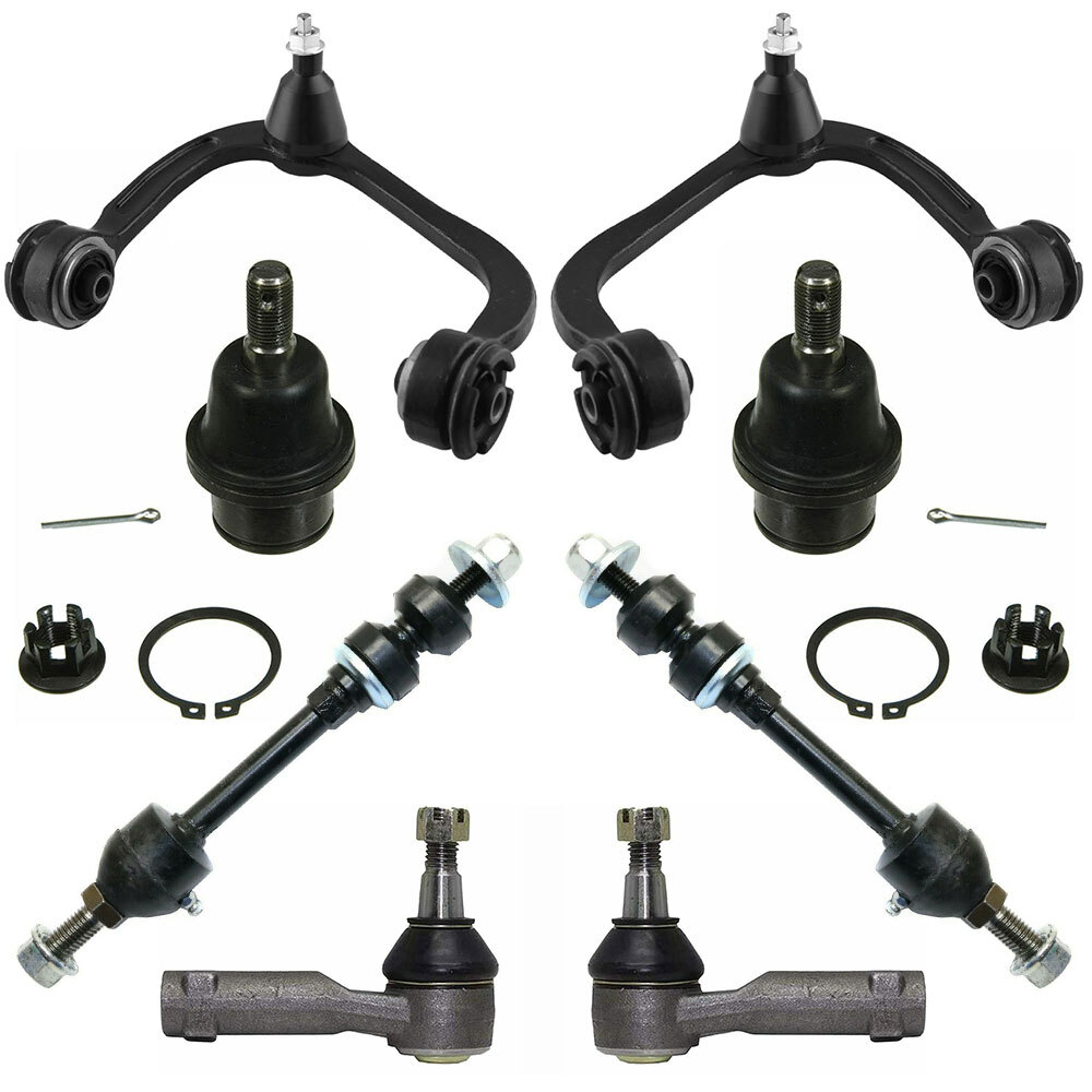 4WD Front 8PCS Upper Control Arm Ball Joint Kit For Ford F-150 Lincoln ...