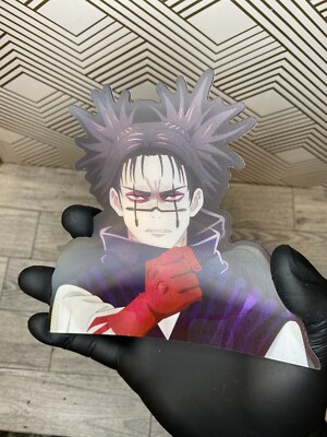 Jujutsu Kaisen Choso Kamo 3D Lenticular Motion Moving Car Sticker Decal ...