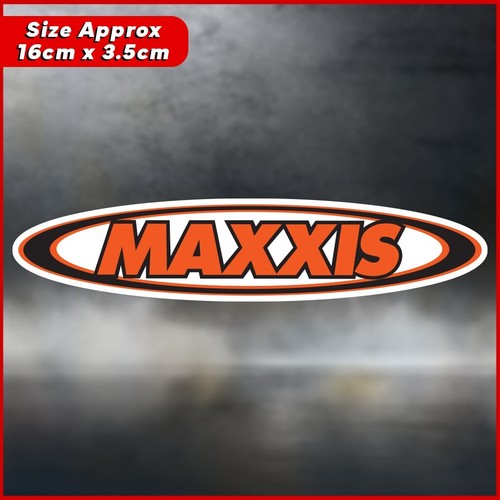 Maxxis Vinyl Sticker For Laptop Motocross Bike Car Ute 4x4 Mancave ...