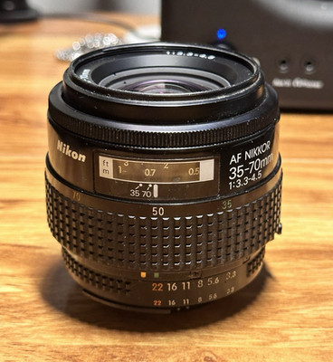 Nikon AFD Nikkor 35-70mm f3.3-4.5 Zoom Lens for Nikon F-Mount | eBay