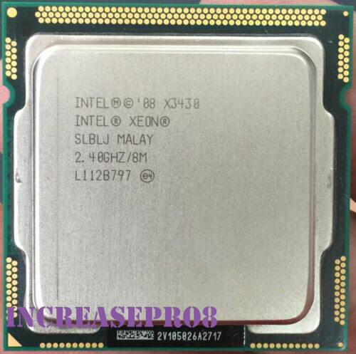 Intel Xeon X3450 X3470 X3430 X3440 X3460 X3480 LGA 1156/Socket H CPU Processor | eBay UK