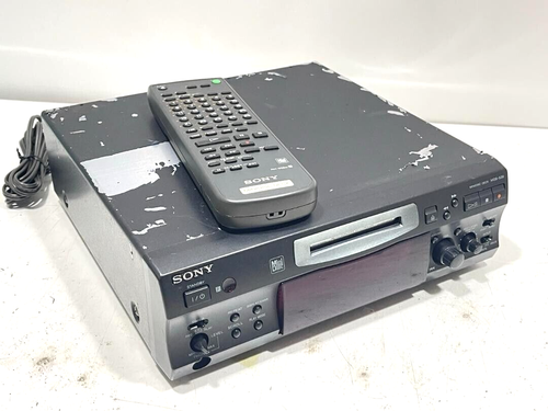 SONY MDS-S39 MiniDisc Deck Recorder Player Operation Confirmed w/remote ...