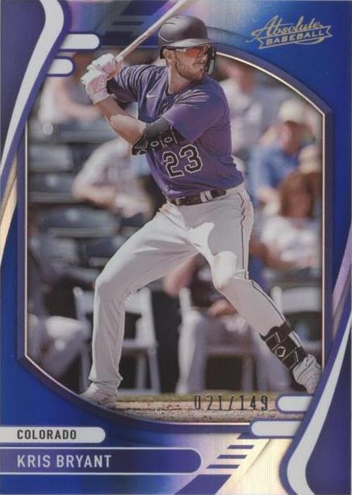 2022 Panini Absolute - Kris Bryant #46 Spectrum Blue /149 online kaufen ...