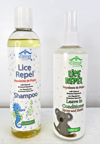 Lice Repel Shampoo & Spray Leave in Conditioner Eternal Spirit Beauty ...