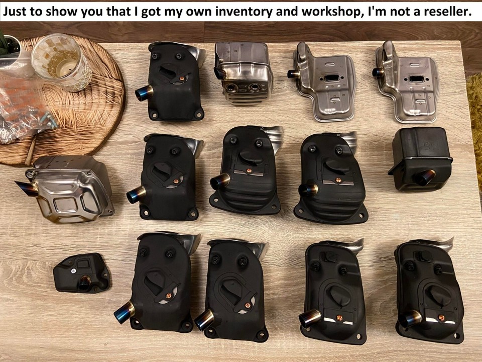 BRAND NEW STIHL MS500i MS 500i PORTED EXHAUST DUAL PORT MUFFLER MOD | eBay