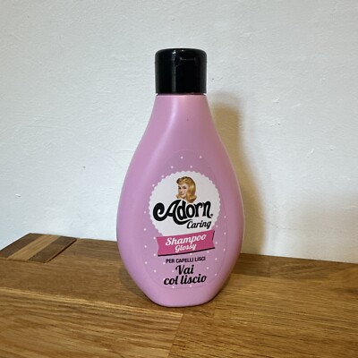 Adorn Caring Shampoo Glossy Per Capelli Lisci 250ml 8004395125531 | eBay