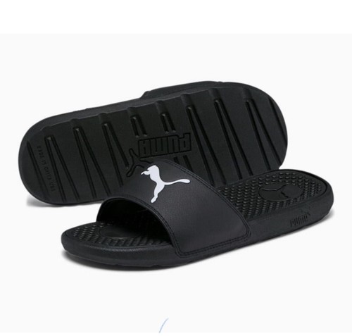 PUMA Cool Cat Women’s Slides - Black, Size 9 | eBay