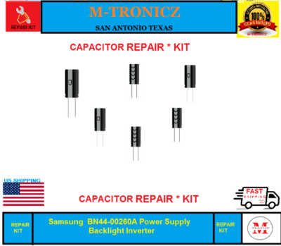 CAPACITOR REPAIR KIT FOR Samsung BN44-00261B Power Supply | eBay
