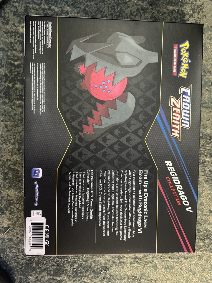 Pokémon TCG Crown Zenith Collection Box 820650851834 | eBay