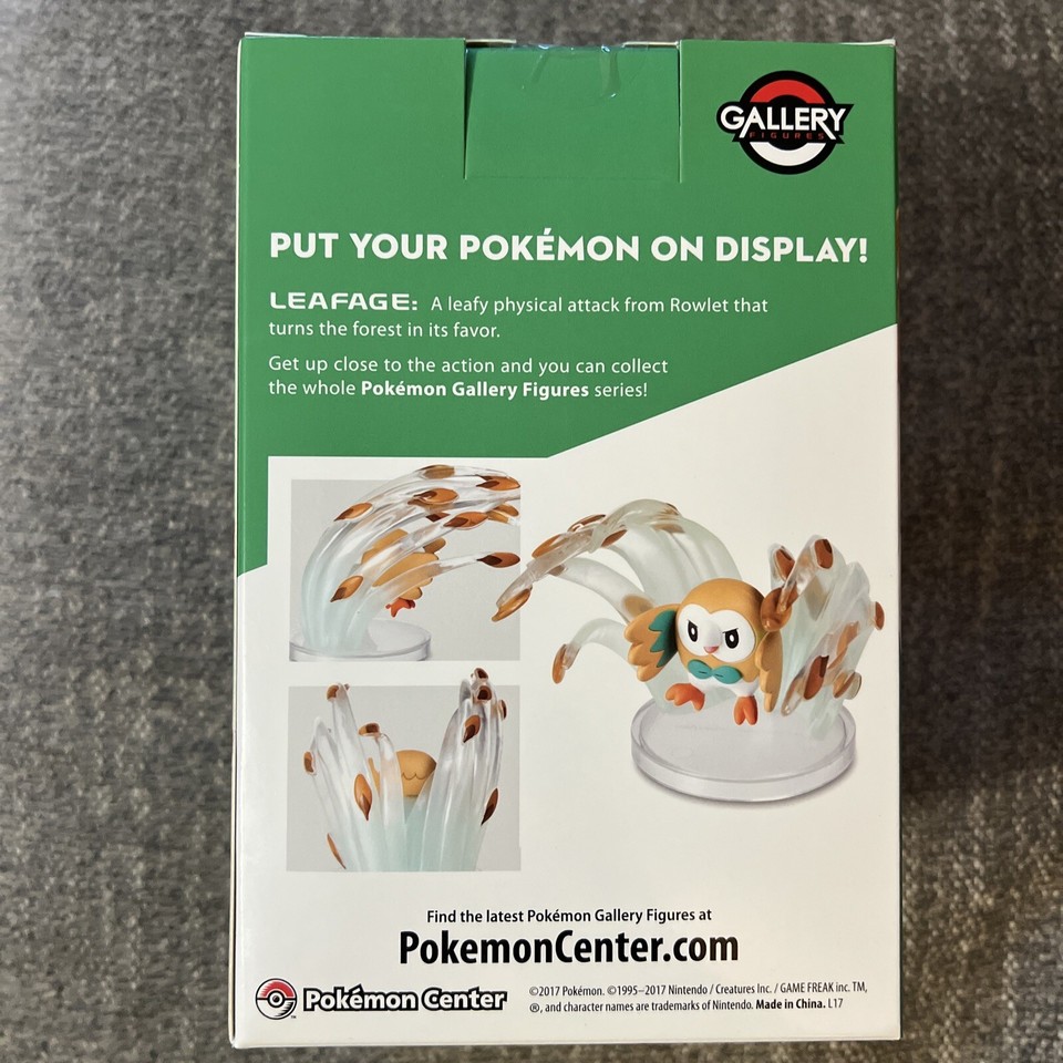 Pokemon Gallery Figure Rowlet Leafage | eBay