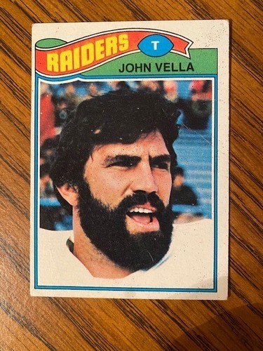 1977 Topps Football # 438 John Vella Oakland Raiders | eBay