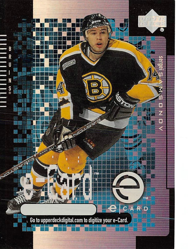 2000-01 Upper Deck e-Cards #EC1 Sergei Samsonov | eBay
