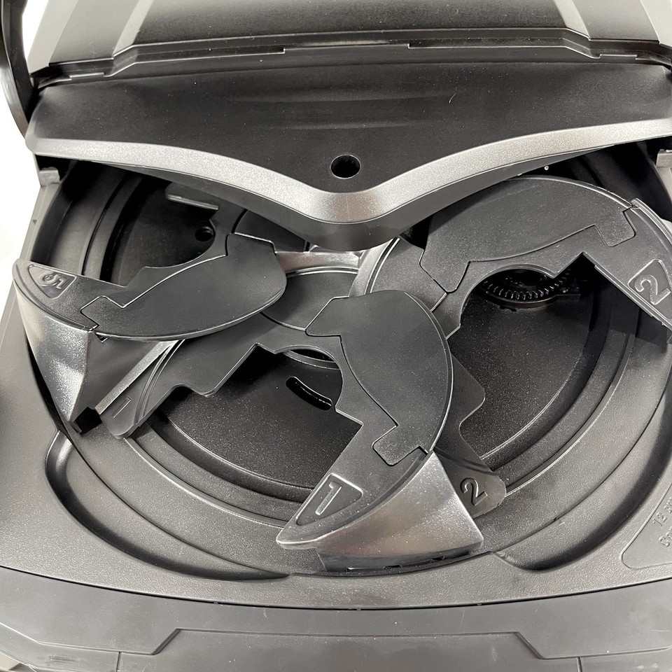 RCA 5 Disc CD Changer Home Stereo System AM FM Radio Speakers Bookshelf ...