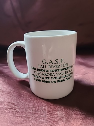 RR Line Mug G.A.S.P, Fall River Line, San Juan & Southwestern ...