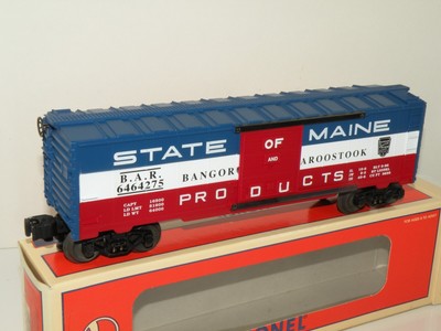 Lionel 6-19285 6464-275 Bangor and Aroostook State of Maine Boxcar C10 ...