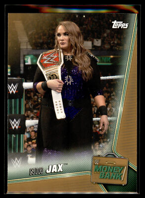 2019 Topps WWE Wrestling Money in the Bank BRONZE #61 Nia Jax - Raw | eBay