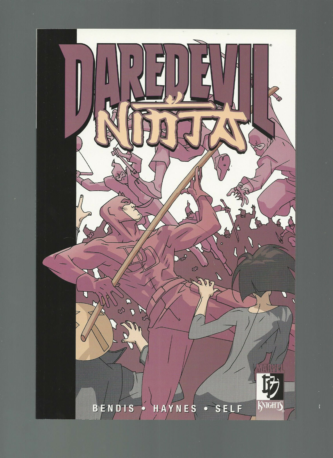 MARVEL COMICS KNIGHTS DAREDEVIL NINJA PAPERBACK by BRIAN MICHAEL BENDIS ...