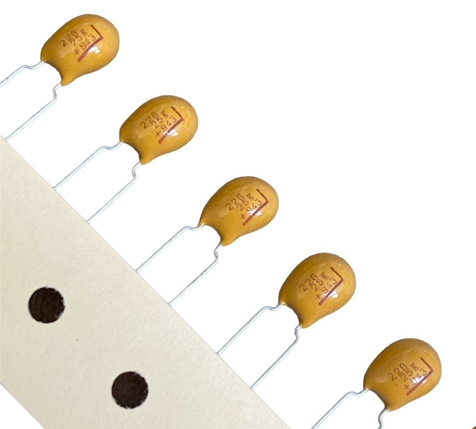 2 PCS KEMET Tantalum Capacitor 25V 22uF 25MF TANT CAP (REPLACING FOR ...