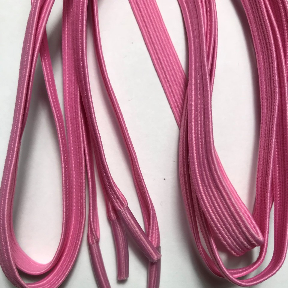 3 pair No Tie Elastic Flat Shoe Laces strings for all Sneakers Kids ...