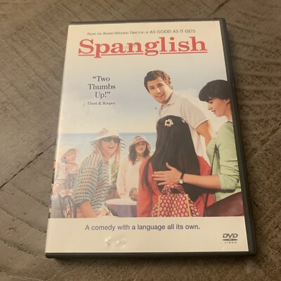 Spanglish (DVD, 2004) Adam Sandler Tea Leoni 43396048522| eBay