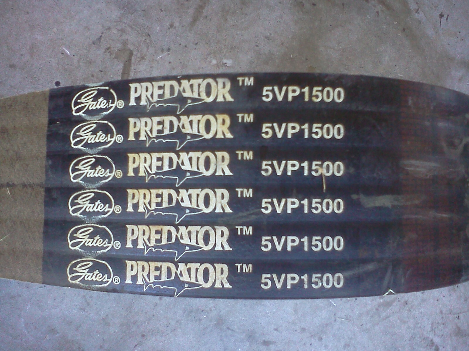 Gates 5/5vp2000 9181-5200 Predator Powerband Belt * for sale online | eBay