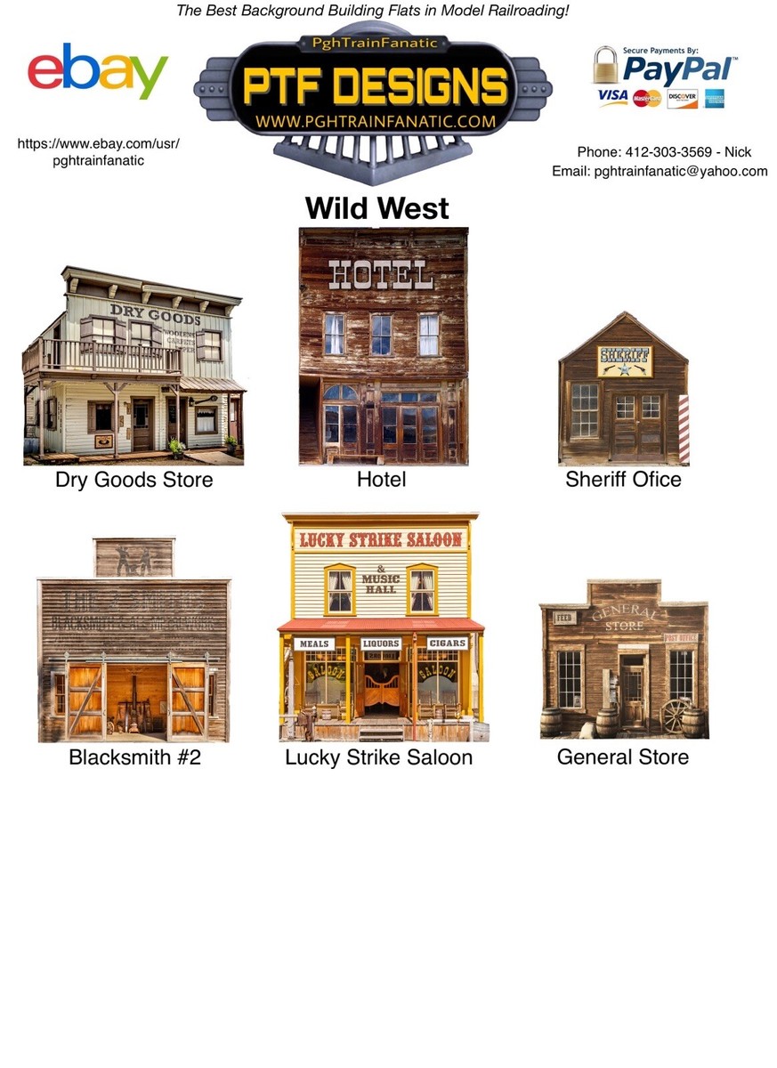 Wild West Buildings