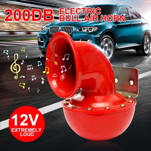 12V 200 dB Car Horn Dc Power Bull Horn Raging Horn Unique Cow Calling ...