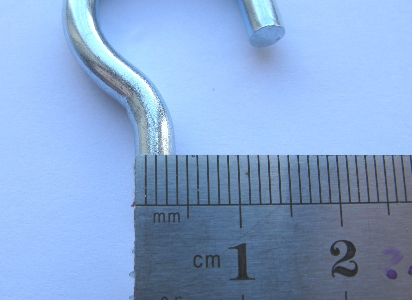 75mm 3" - Heavy Duty Steel Screw Eyes Vine eye Hook Hanger Loop JOBLOT ...