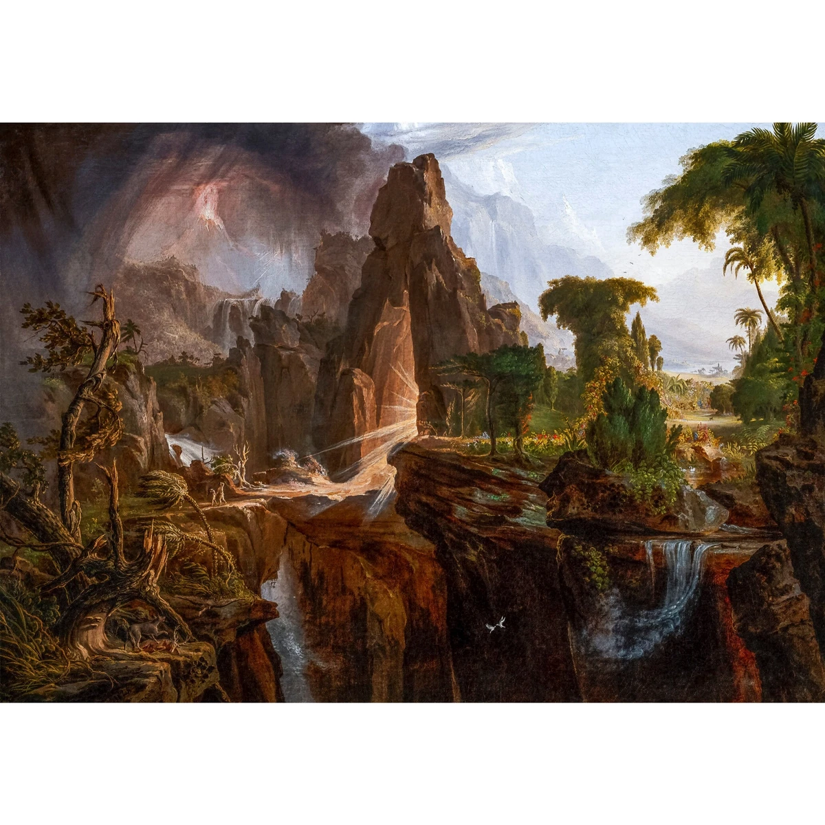 Thomas Cole Expulsion From The Garden Of Eden | Fasci Garden