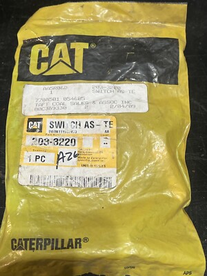 CAT 203-3220 Temperature Switch Sensor NEW OEM Caterpillar Dozer Grader ...