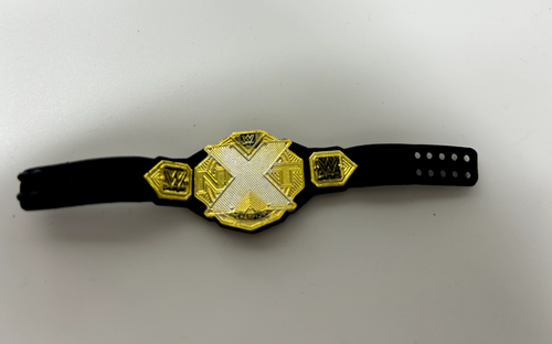 WWE NXT Women's Championship Mattel Figure Belt Wrestling Black Gold ...