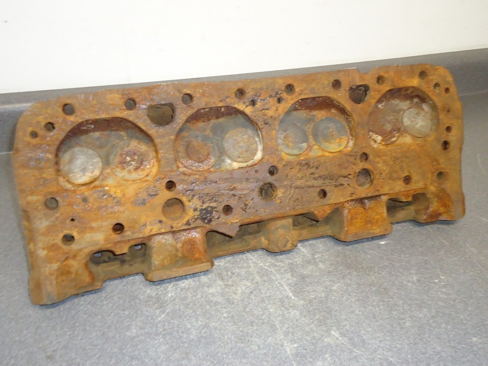 OEM GM Cylinder Head 3703523 Date A45 1955 Chevrolet Chevy 265 V-8 | eBay