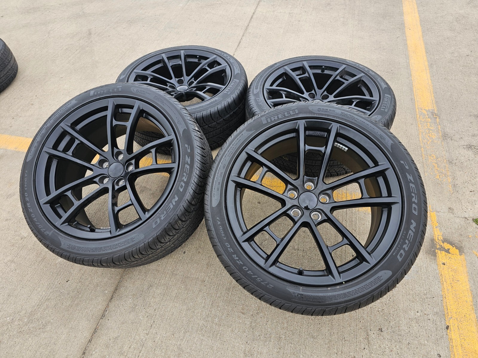 20" Dodge Charger Challenger SRT Scat Pack OEM Replica wheels rims 2605 ...