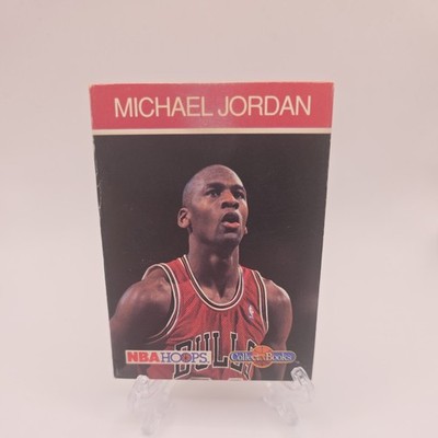 1990 NBA Hoops Michael Jordan Collect A Books VG Booklet | eBay