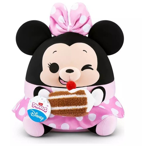Snackles by ZURU Disney Minnie Mouse 35cm / 14 inch Soft Plush Toy ...