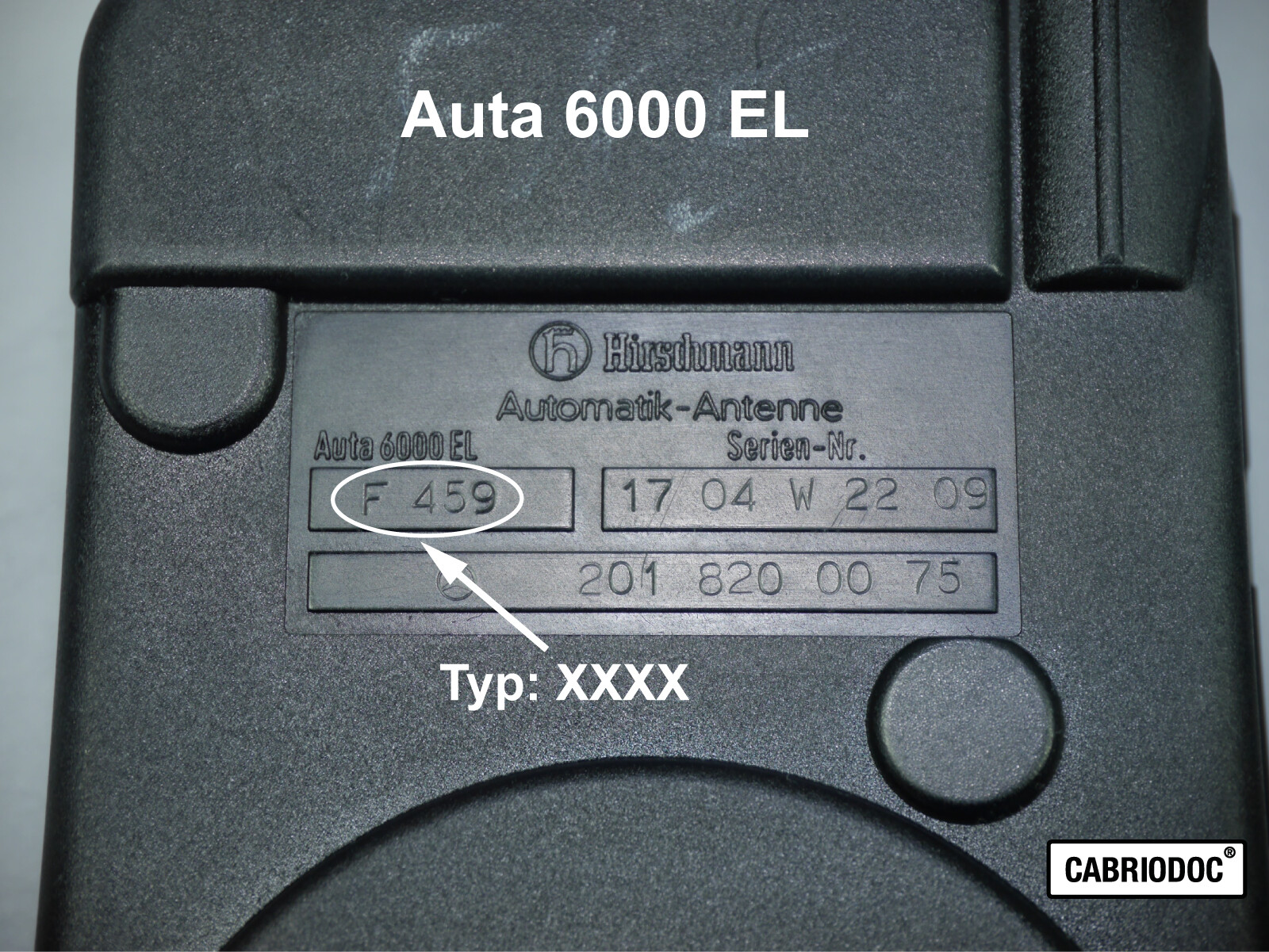 Ersatz Teleskop Mast für Hirschmann AUTA 6000 EL KE Antenne in MB und ...