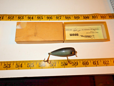 Vintage Wood MFG. Dipsy Doodle Fishing Lure | eBay