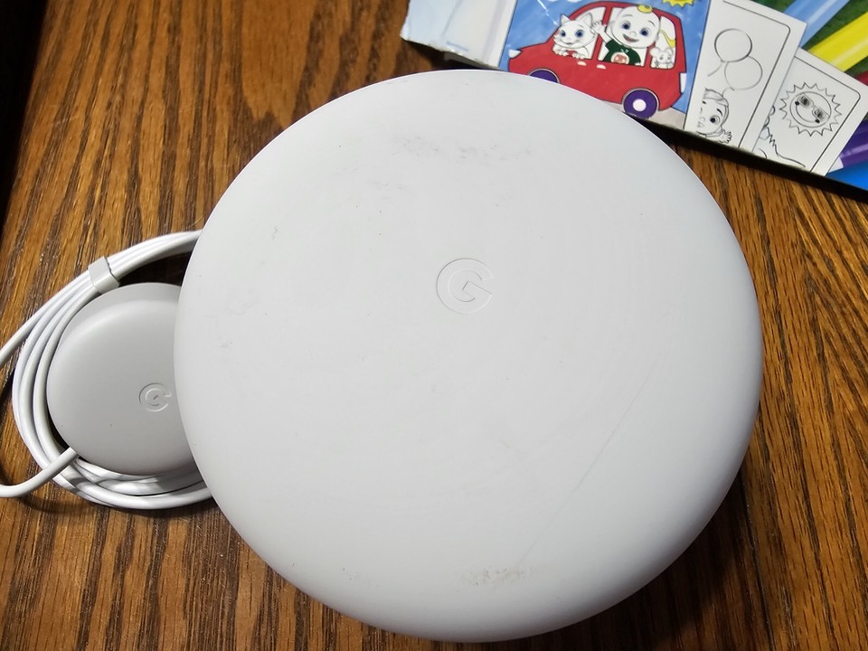 Google Nest WiFi Router Model H2D – AC2200 - White - NEW OPEN BOX ...