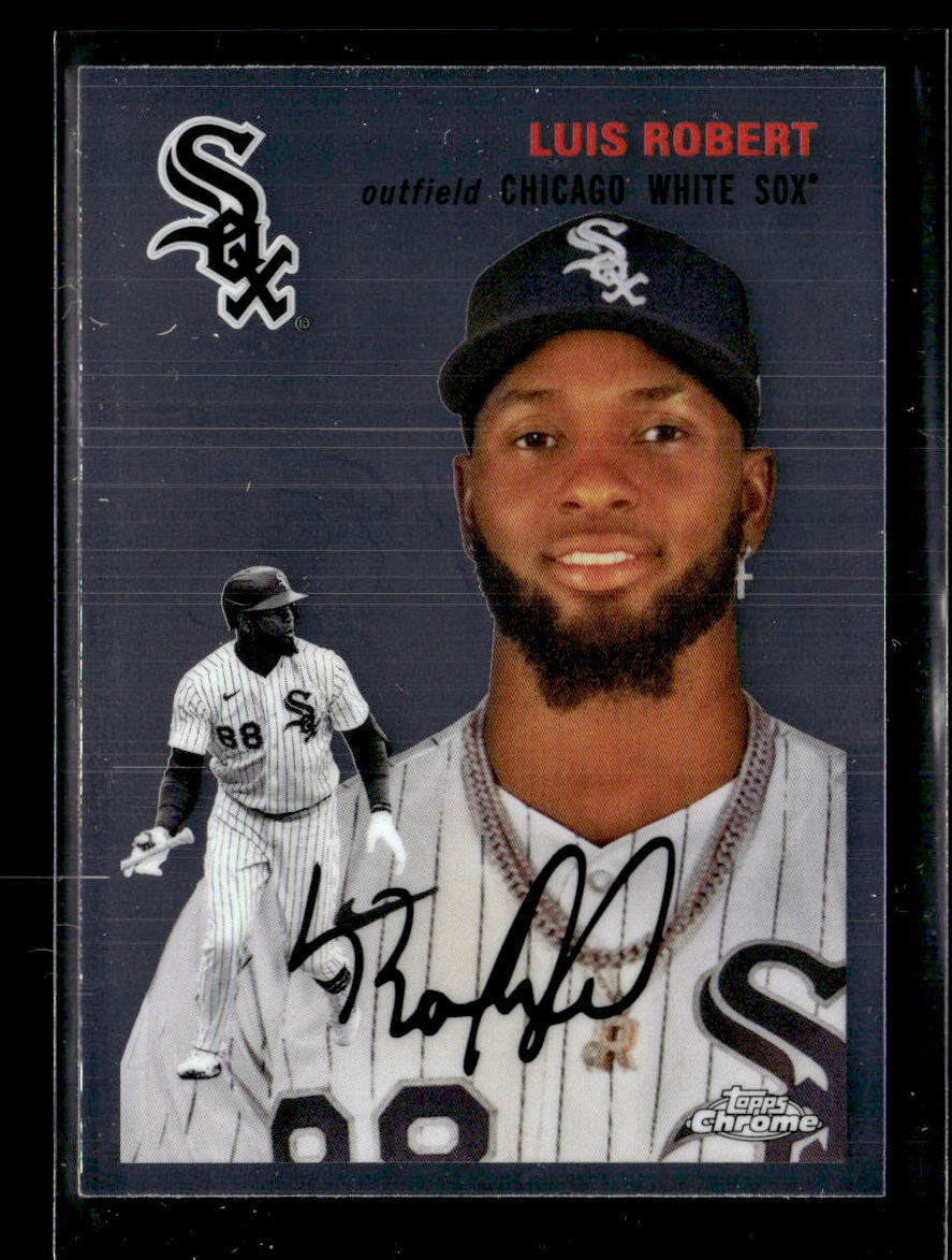 2023 Topps Chrome Platinum Luis Robert Chicago White Sox #297 3 Card ...