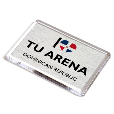 FRIDGE MAGNET - I Love Tu Arena, Dominican Republic | eBay UK