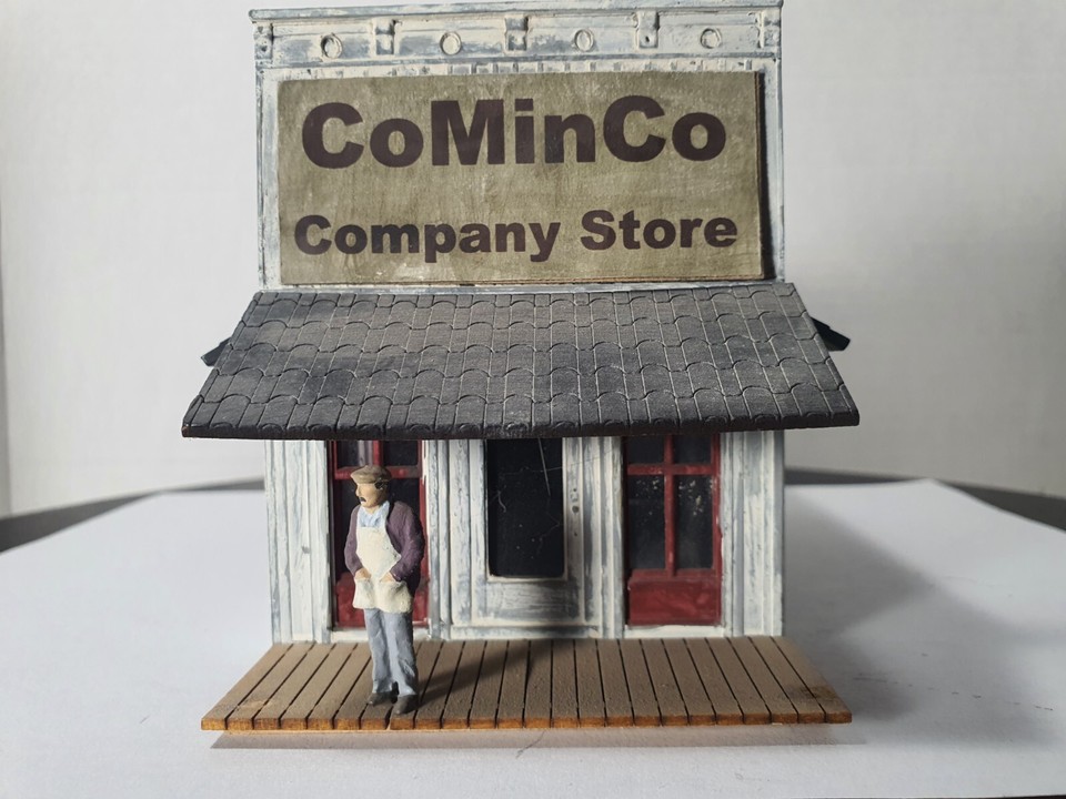 O Scale Coal Mining Company Store Building for Your Train Layout | eBay