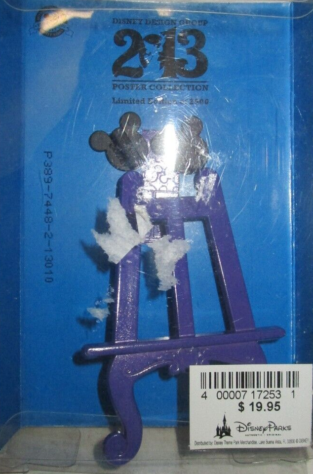 2013 DISNEY design group believe in Magic POSTER COLLECTION PIN limited ...