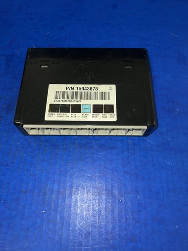 2007-2014 GM Body Control Module 15943678 Programmed To Your VIN BCM | eBay