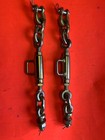 Pair Universal 3 Point Hitch Stabilizer Sway Check Limit Chains 11.5 ...