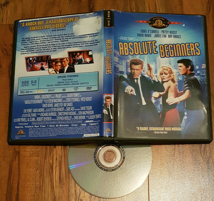 /2785 Absolute Beginners (1986, David Bowie, Patsy Kensit) DVD Rare ...