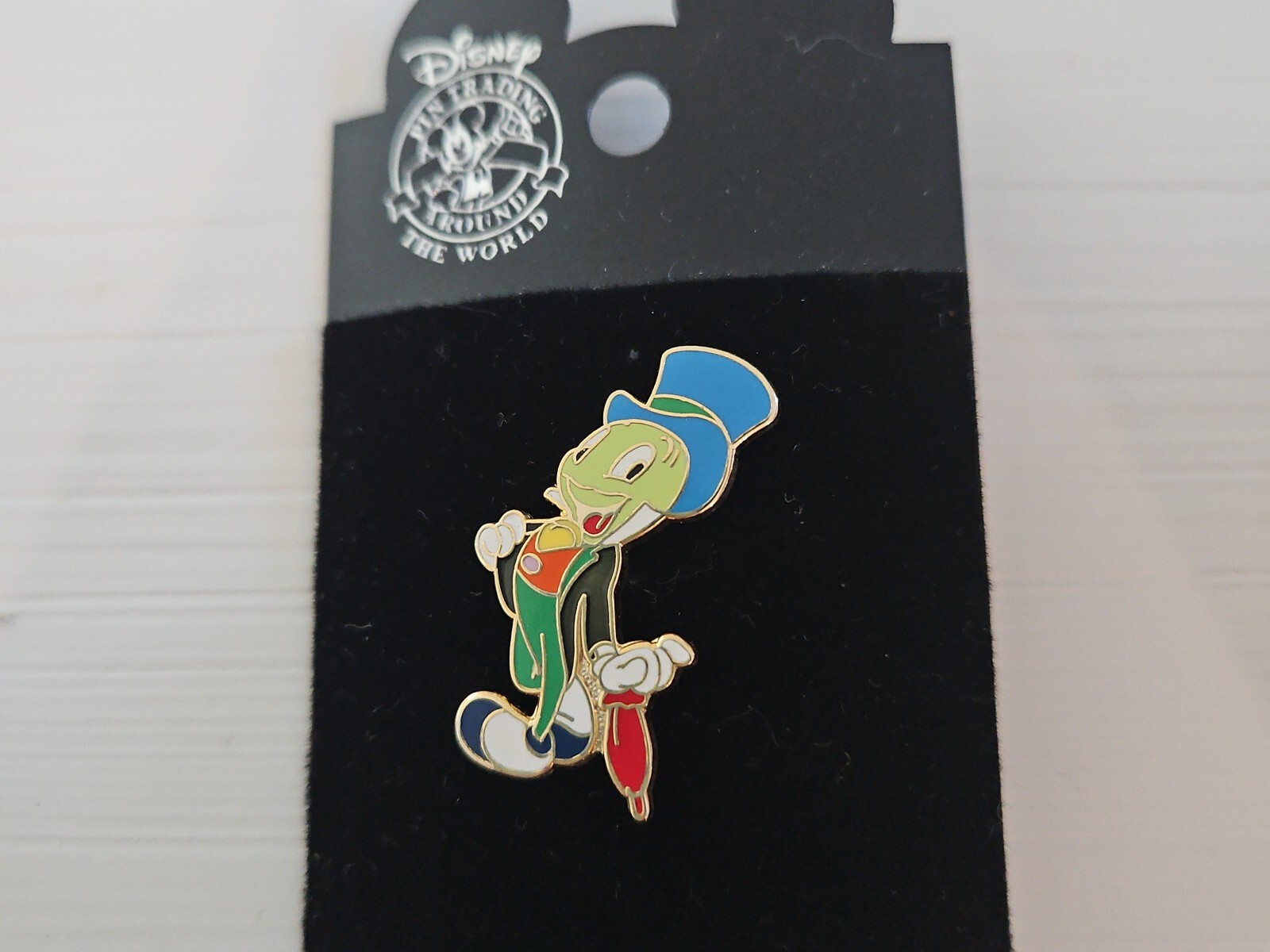 Vintage Walt Disney World Pin Jiminy Cricket | eBay